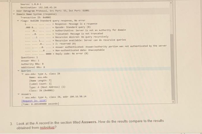 Solved What are the destination and source IP addresses in | Chegg.com