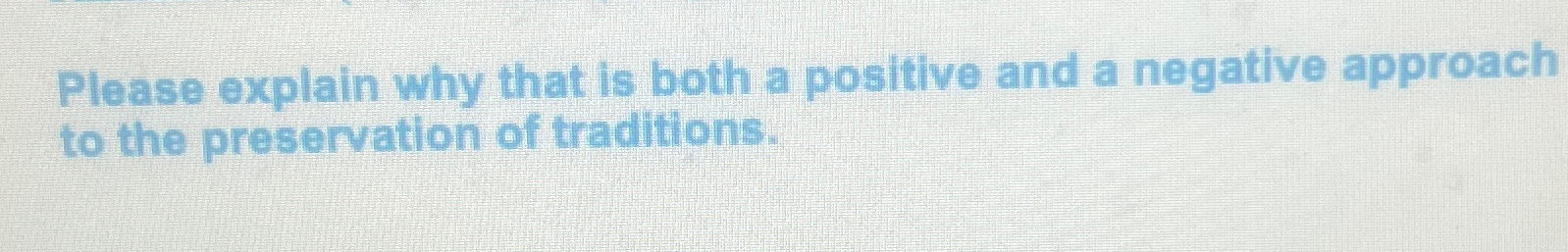 Solved Please explain why that is both a positive and a | Chegg.com