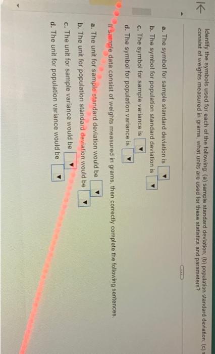 Solved Identify the symbols used for each of the following | Chegg.com