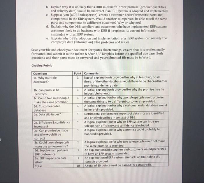 Dallas Bike Basics: Before & After ERP Dallas Bike | Chegg.com