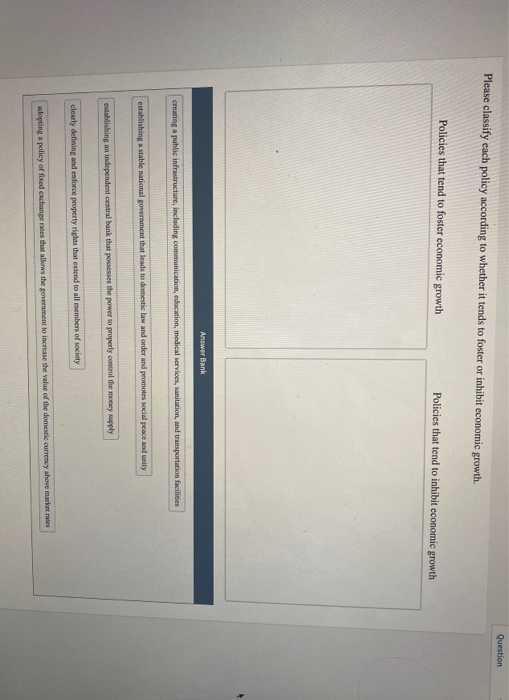 Solved Question Please classify cach policy according to | Chegg.com