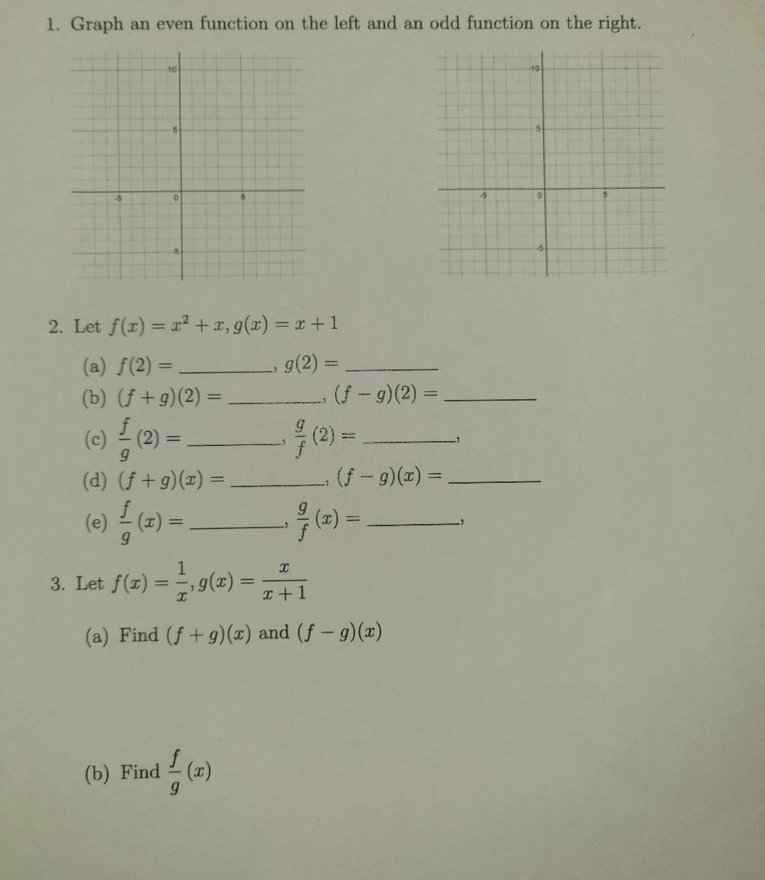 Solved Let the function F be given by the graph 1. | Chegg.com