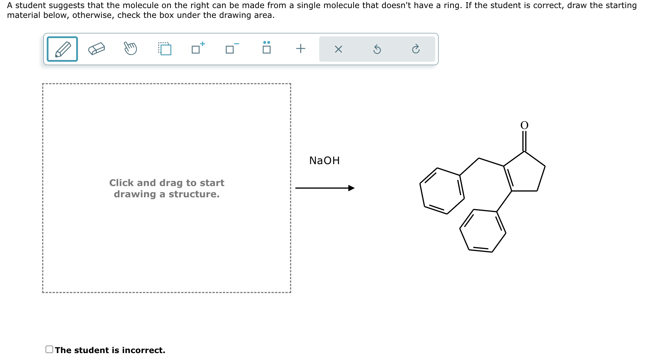 Solved Predicting the product or reactant of an | Chegg.com
