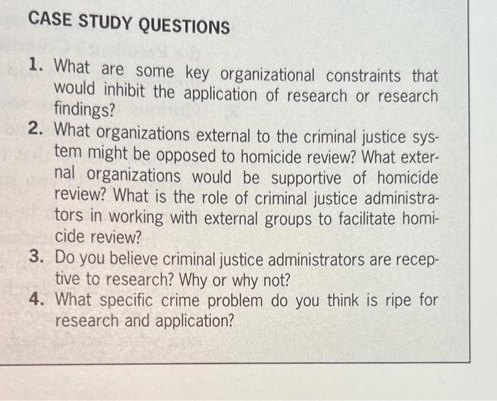 1. What are some key organizational constraints that | Chegg.com