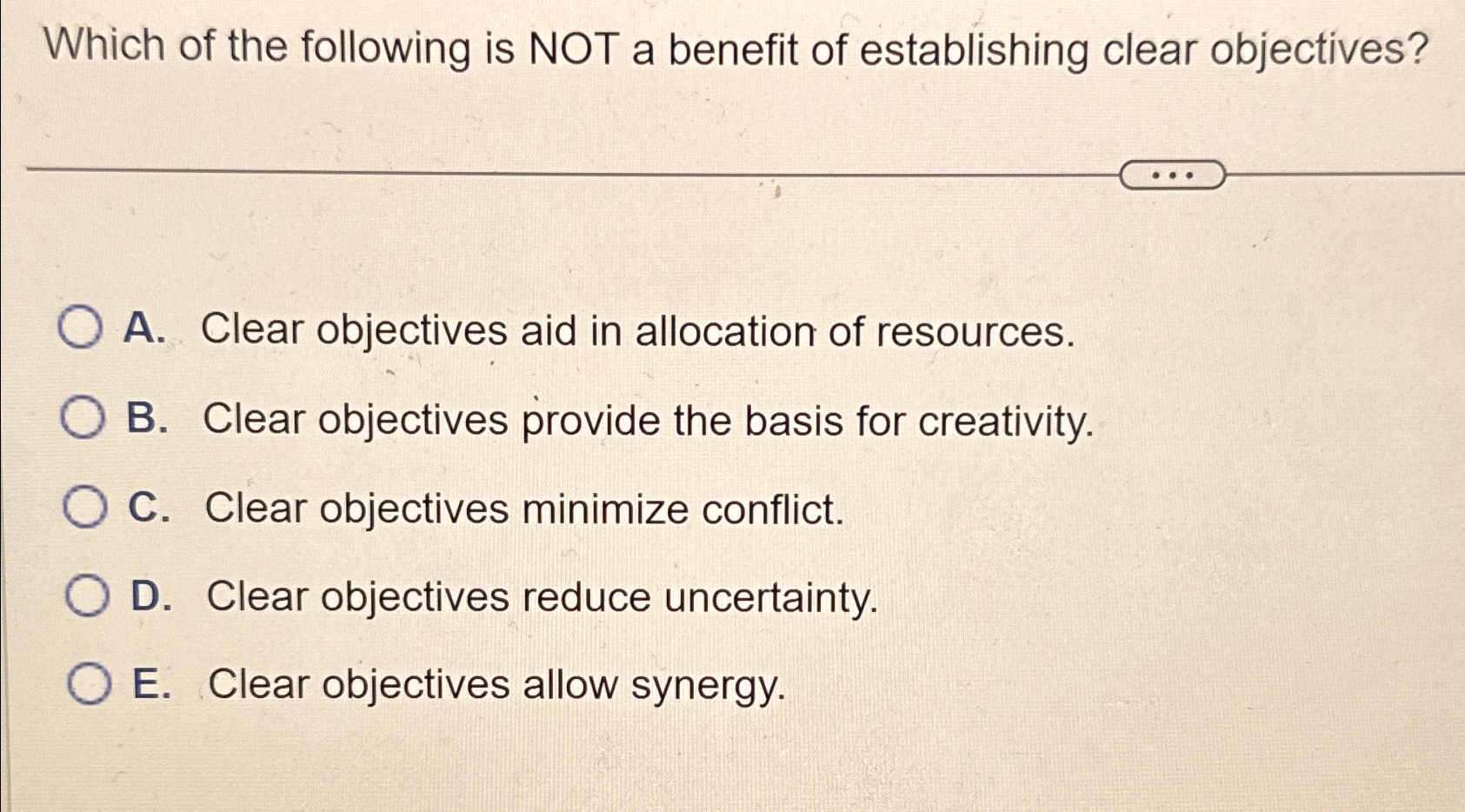 Solved Which of the following is NOT a benefit of | Chegg.com