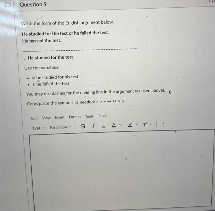 Solved Draw a truth table and determine whether the argument | Chegg.com