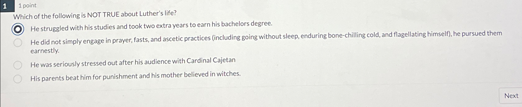 Solved 11 ﻿pointWhich of the following is NOT TRUE about | Chegg.com