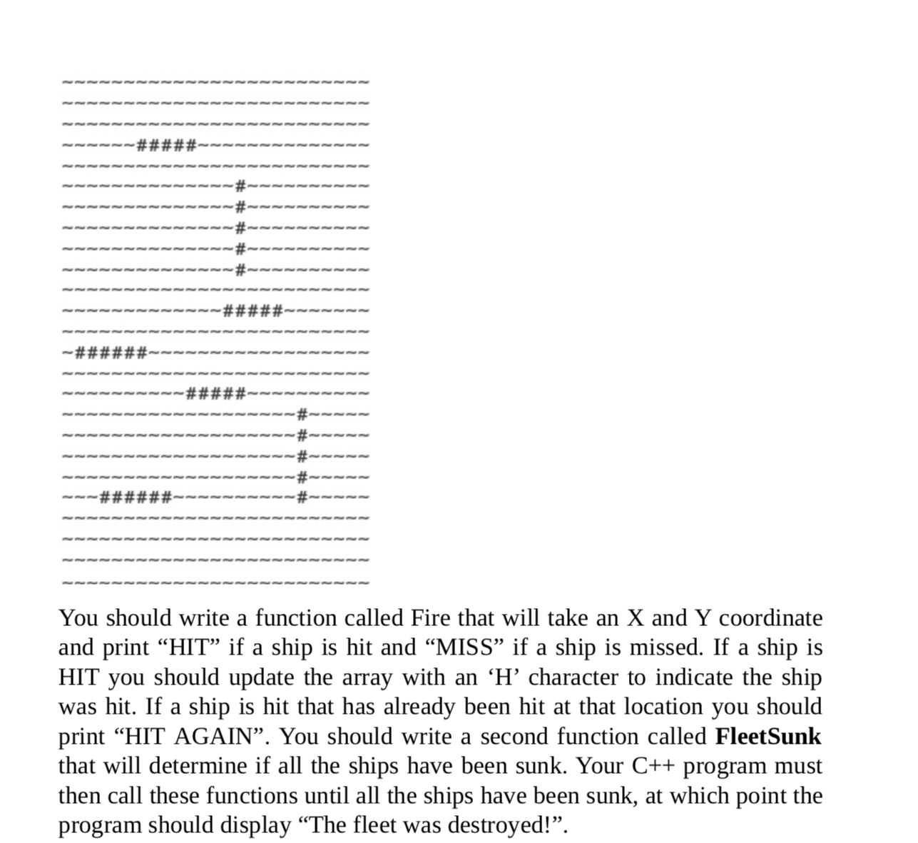 Solved Programming ProblemsImagine we are using a | Chegg.com