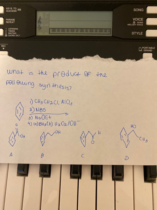 Solved KEYS TO SUCCESS SONG PHRASE REPEAT VOICE © SONG | Chegg.com