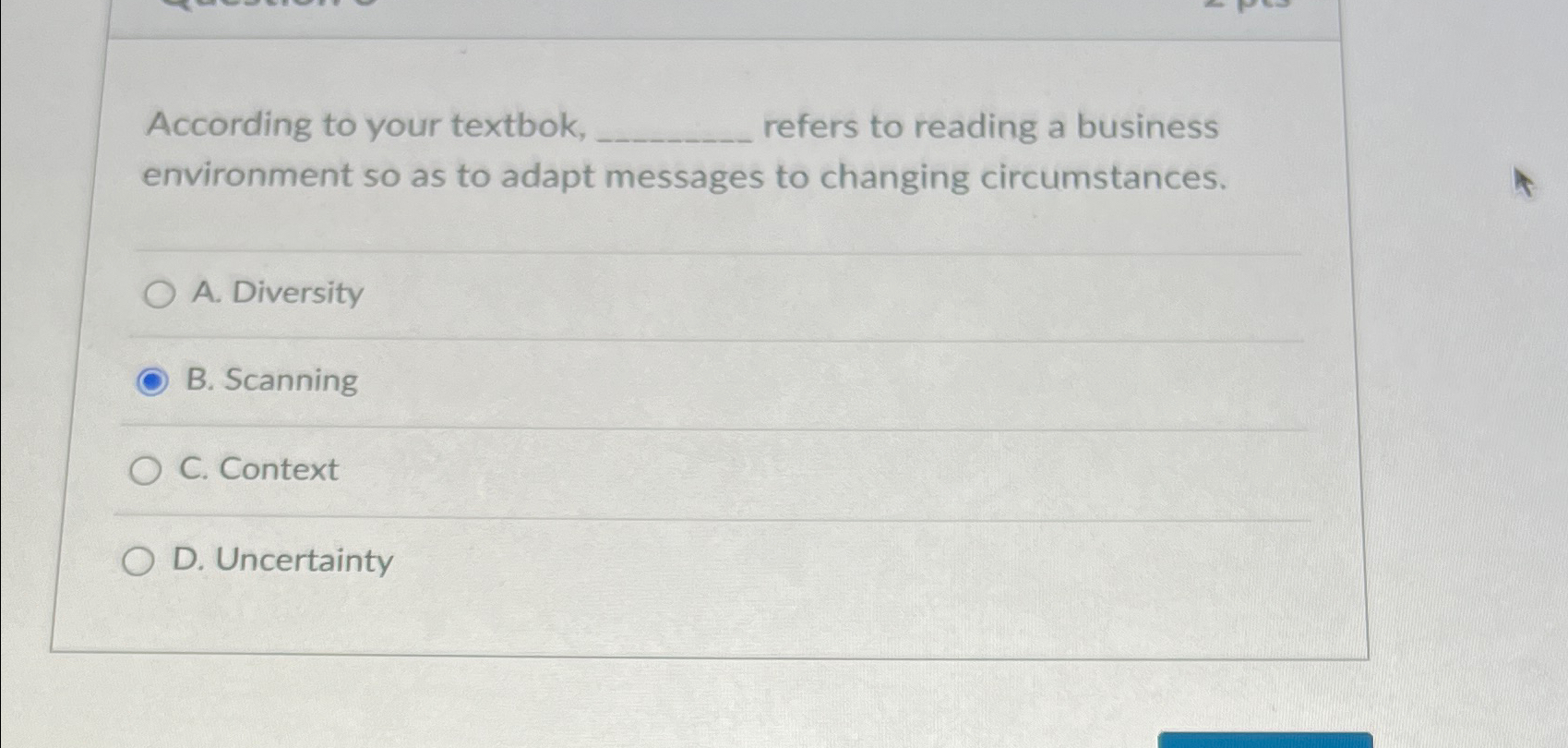Solved According to your textbok, refers to reading a | Chegg.com