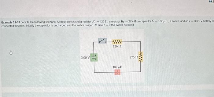 Solved Example 21-18 depicts the following scenano. A | Chegg.com