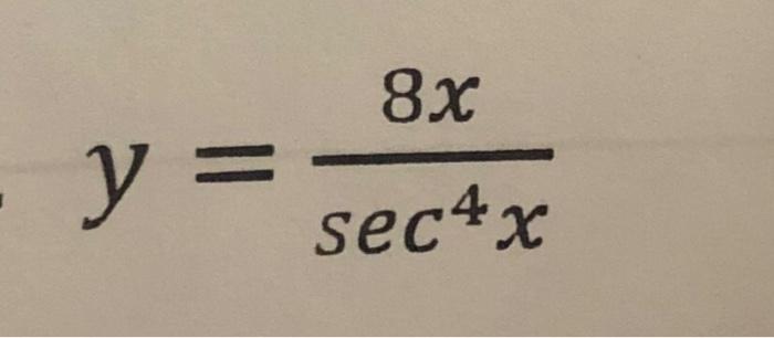 Solved tan4t3 S = t6 8x y = sec4x | Chegg.com
