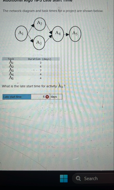 The network diagram and task times for a project are | Chegg.com