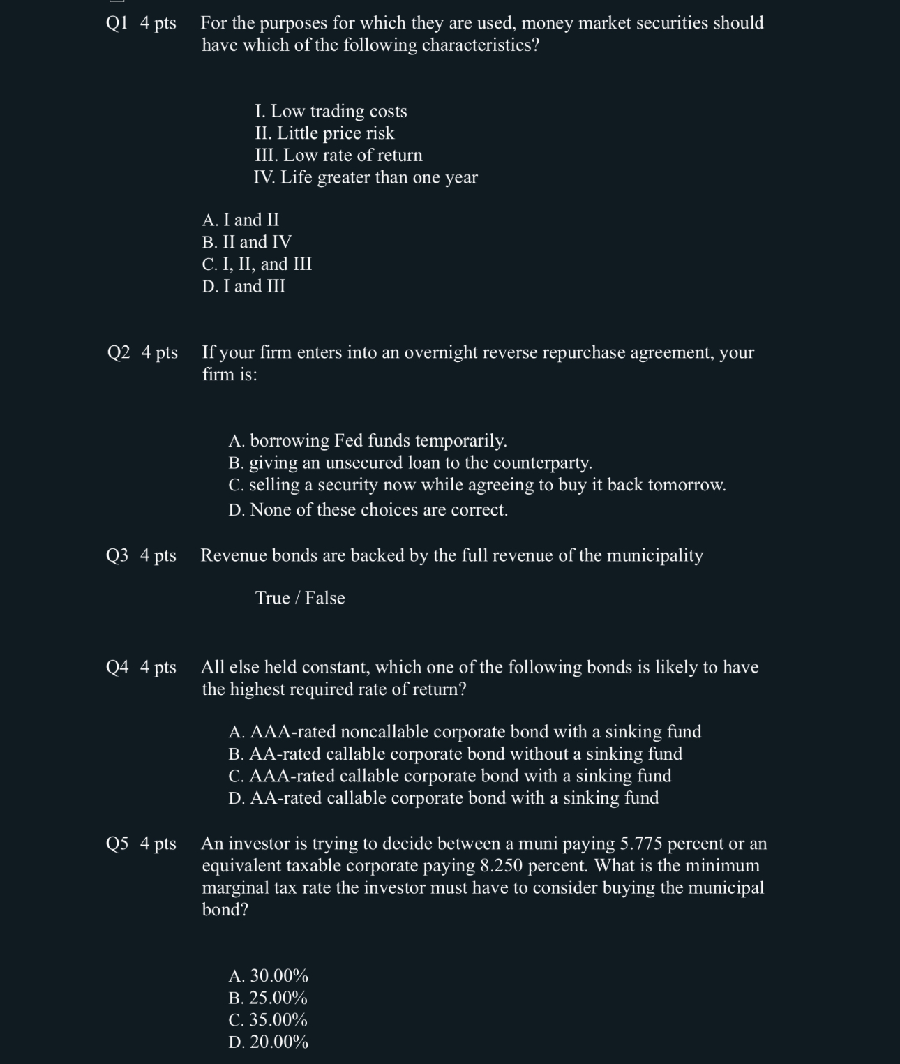 Solved Q1 4 ﻿pts For the purposes for which they are used, | Chegg.com