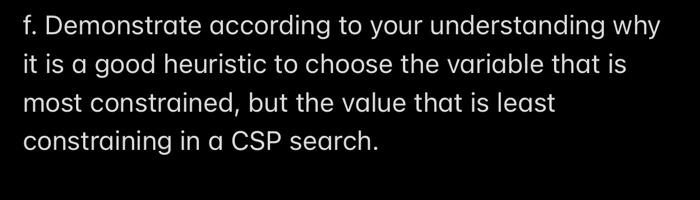 Solved f. Demonstrate according to your understanding why it | Chegg.com