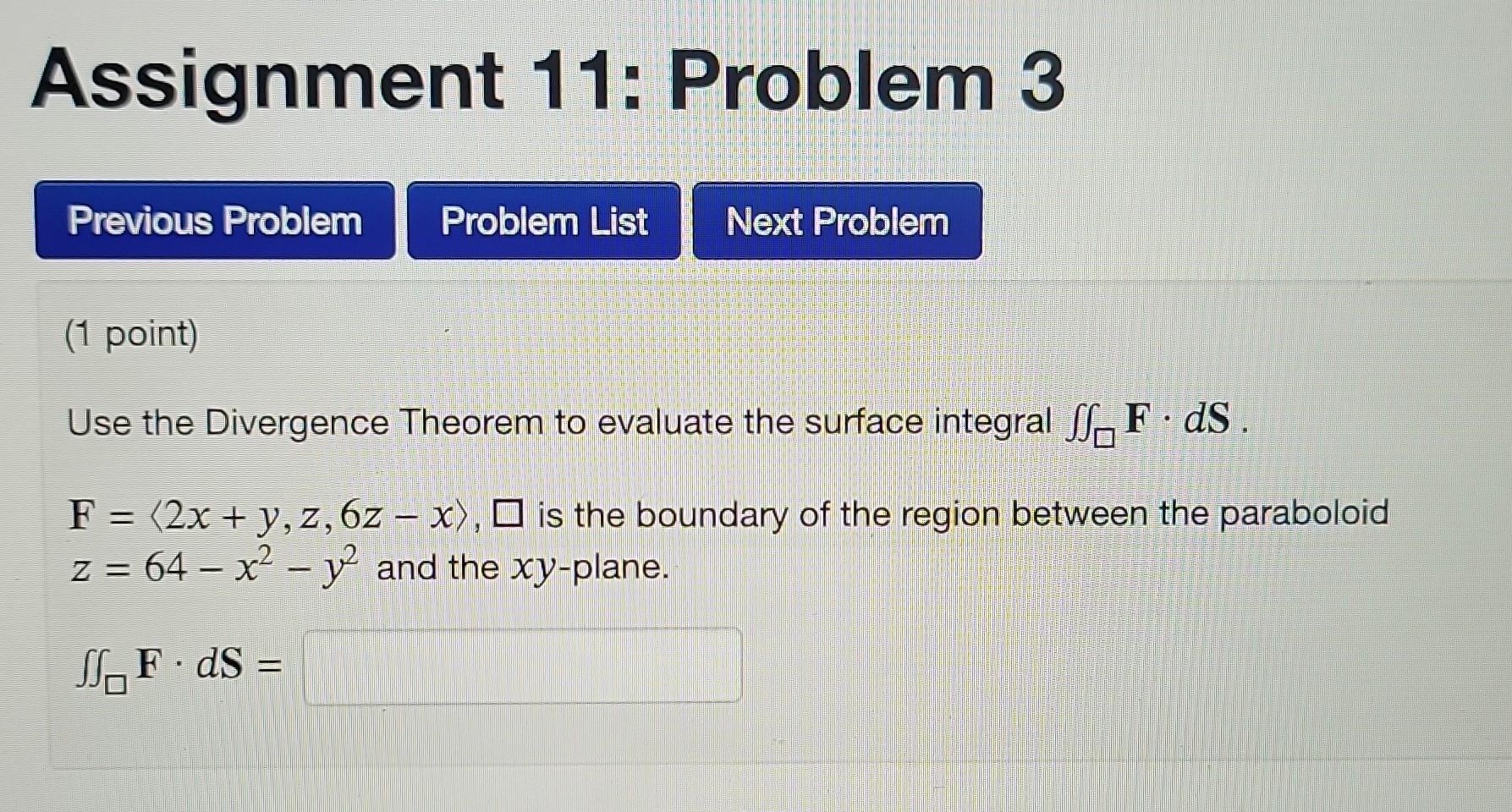 Solved Use the Divergence Theorem to evaluate the surface | Chegg.com