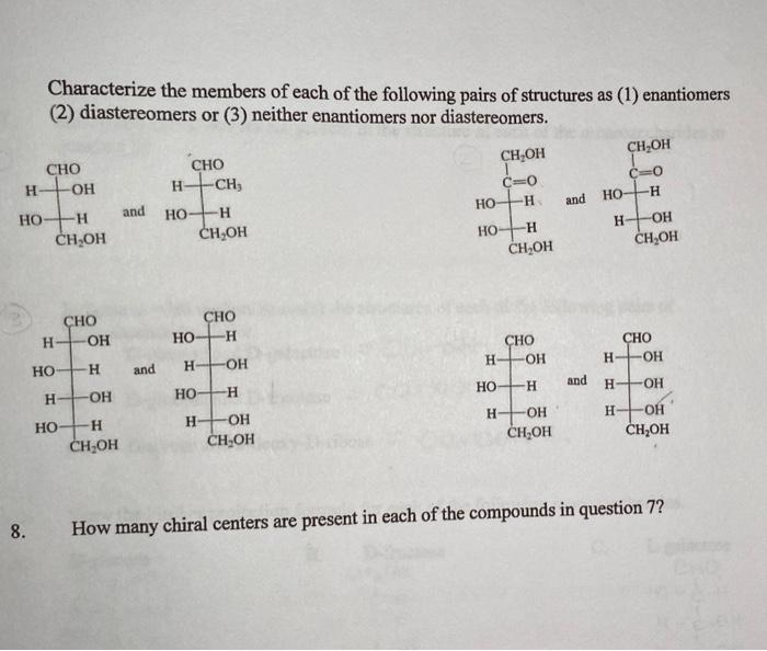Solved Characterize the members of each of the following | Chegg.com