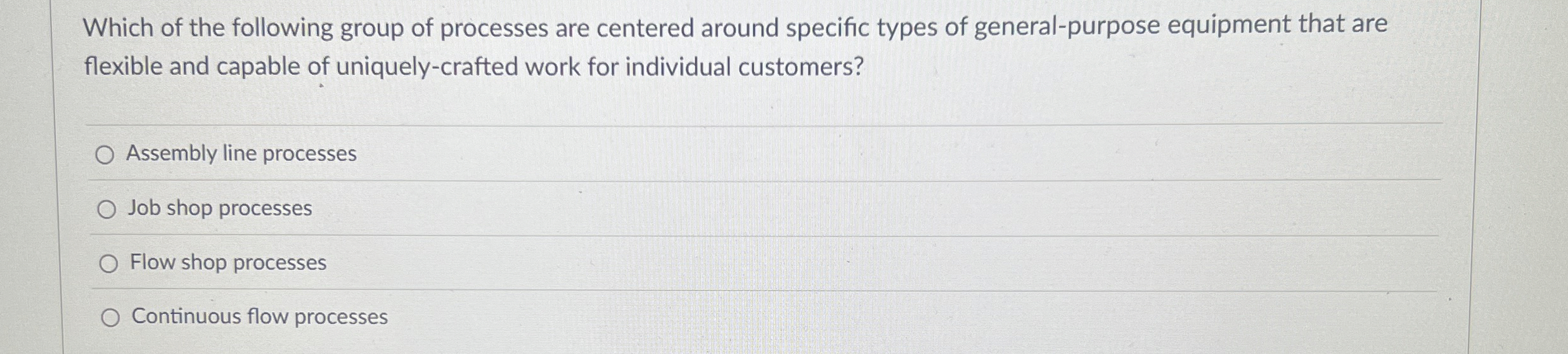Solved Which of the following group of processes are | Chegg.com