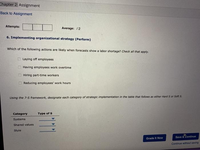 Solved Chapter 2: Assignment Back to Assignment Attempts: | Chegg.com
