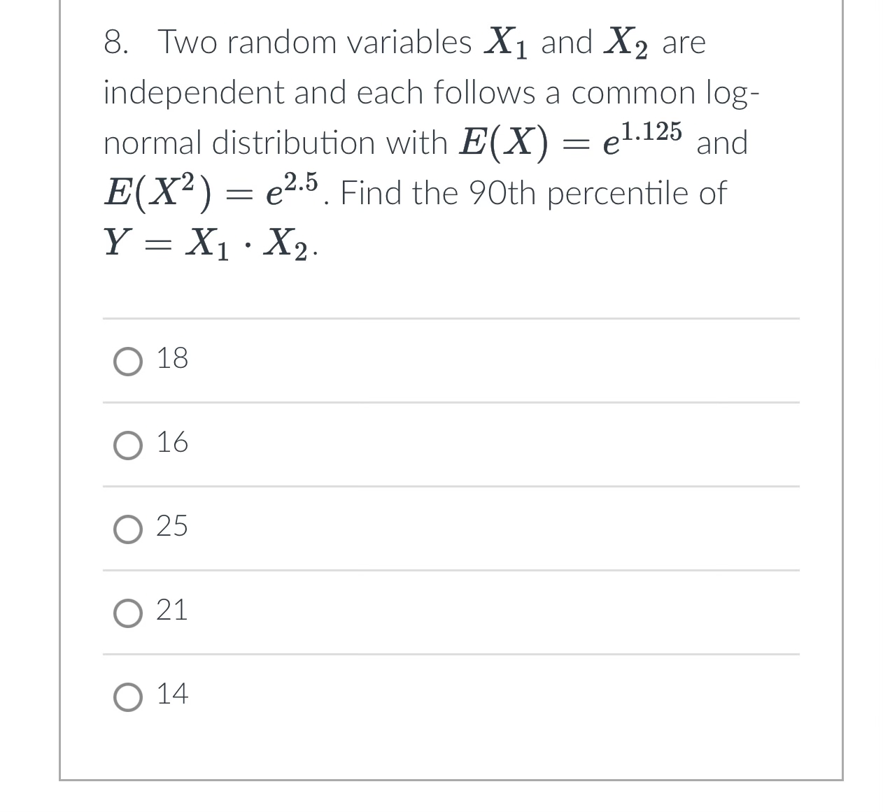 Solved Two random variables x1 ﻿and x2 ﻿are independent and | Chegg.com