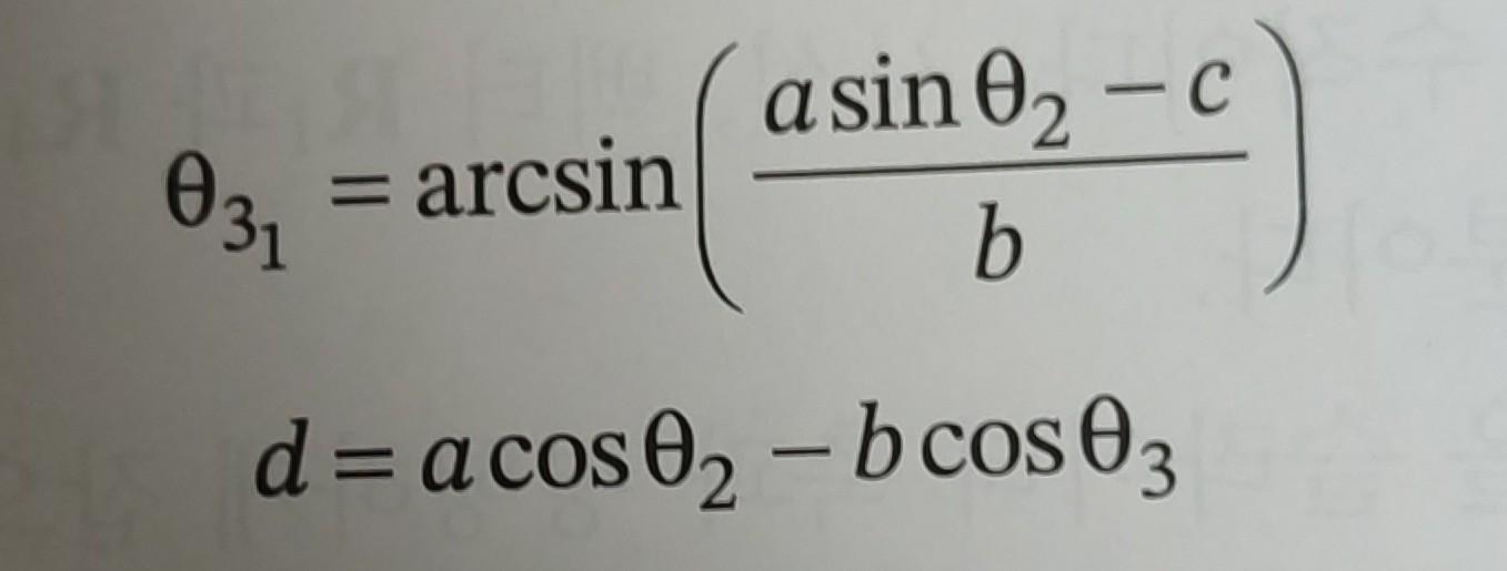 Solved find L1 , theta3 use euler transformation fomula and | Chegg.com