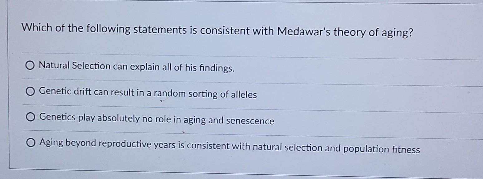 Solved Which of the following statements is consistent with | Chegg.com