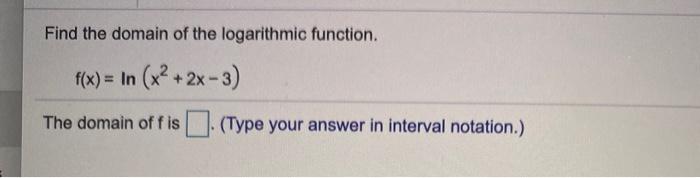 Solved Find the domain of the function. g(x) = log 5(x+2) | Chegg.com