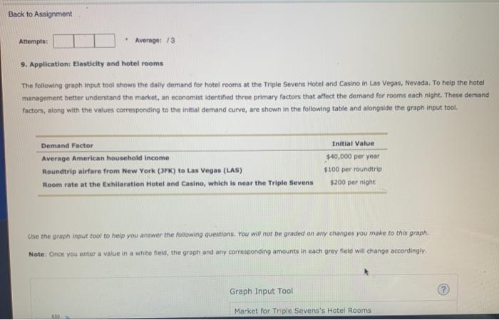 Solved Back to Assignment Attempts: Average: /3 9. | Chegg.com