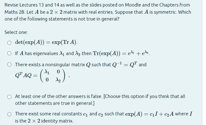 Solved Revise Lectures 13 ﻿and 14 ﻿as well as the slides | Chegg.com