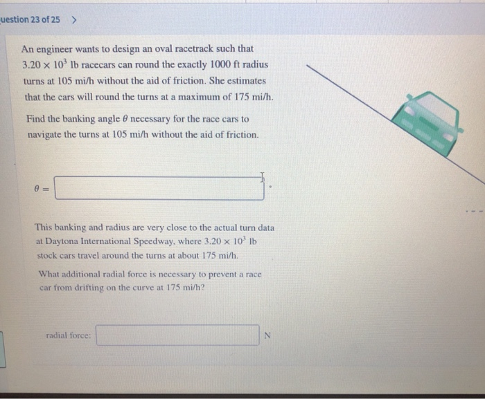 Solved uestion 23 of 25 > An engineer wants to design an | Chegg.com Solved uestion 23 of 25 > An engineer wants to design an | Chegg.com