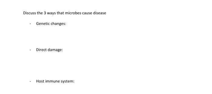 Solved Disease is the result of the interaction between a | Chegg.com