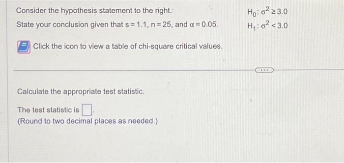 Solved Table of Chi-square Critical ValuesConsider the | Chegg.com