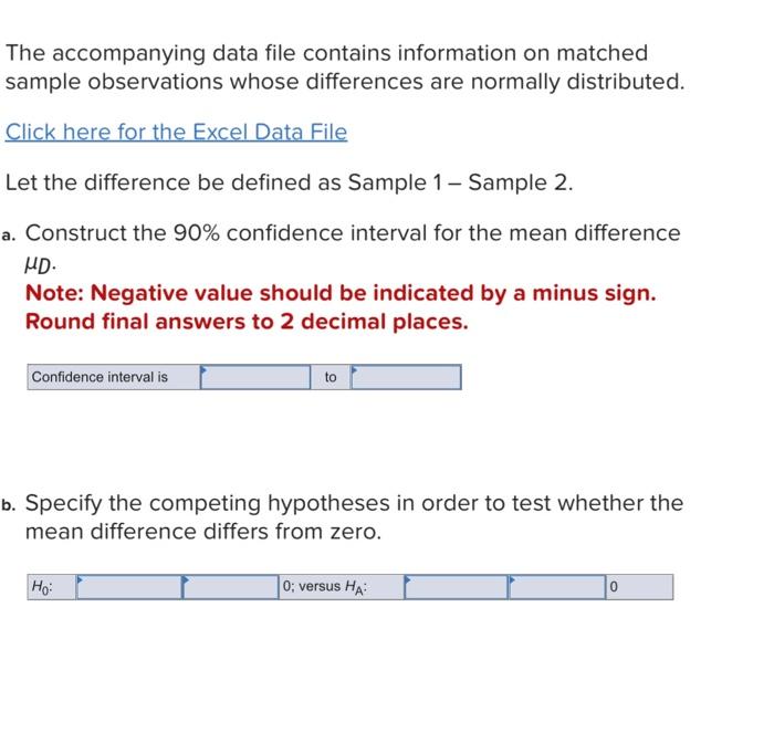 Solved The accompanying data file contains information on | Chegg.com