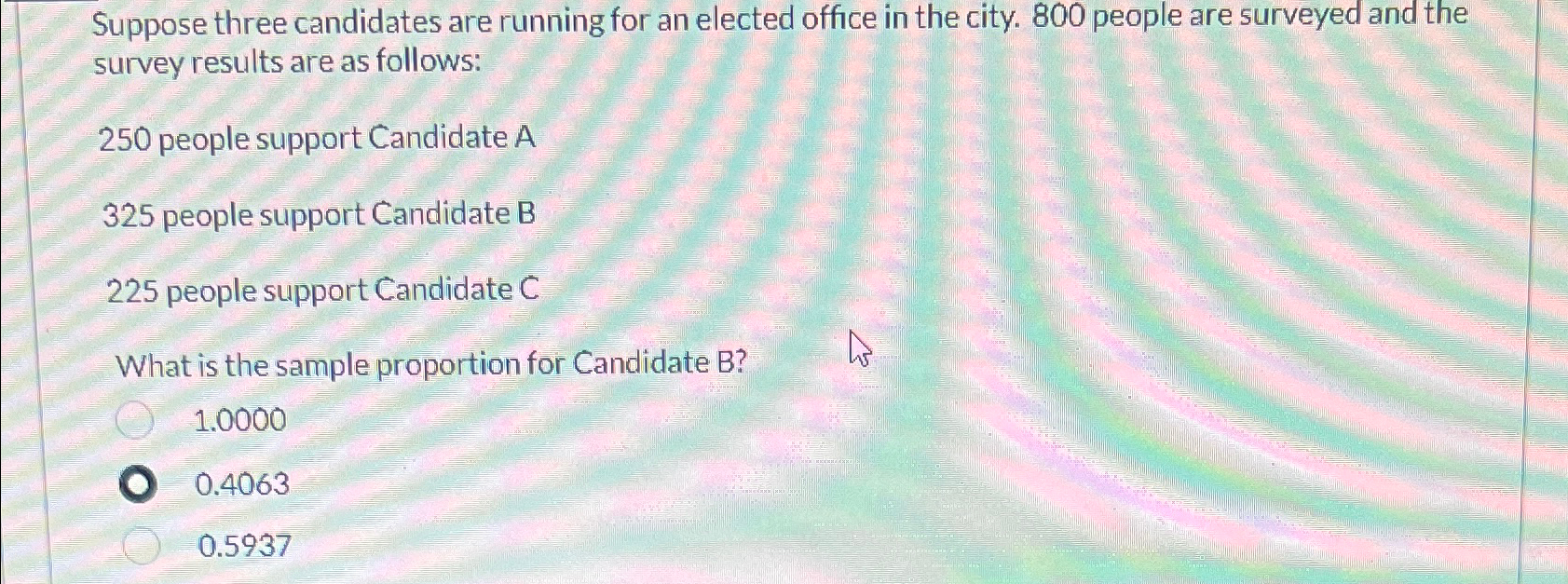 Solved Suppose three candidates are running for an elected | Chegg.com Solved Suppose three candidates are running for an elected | Chegg.com