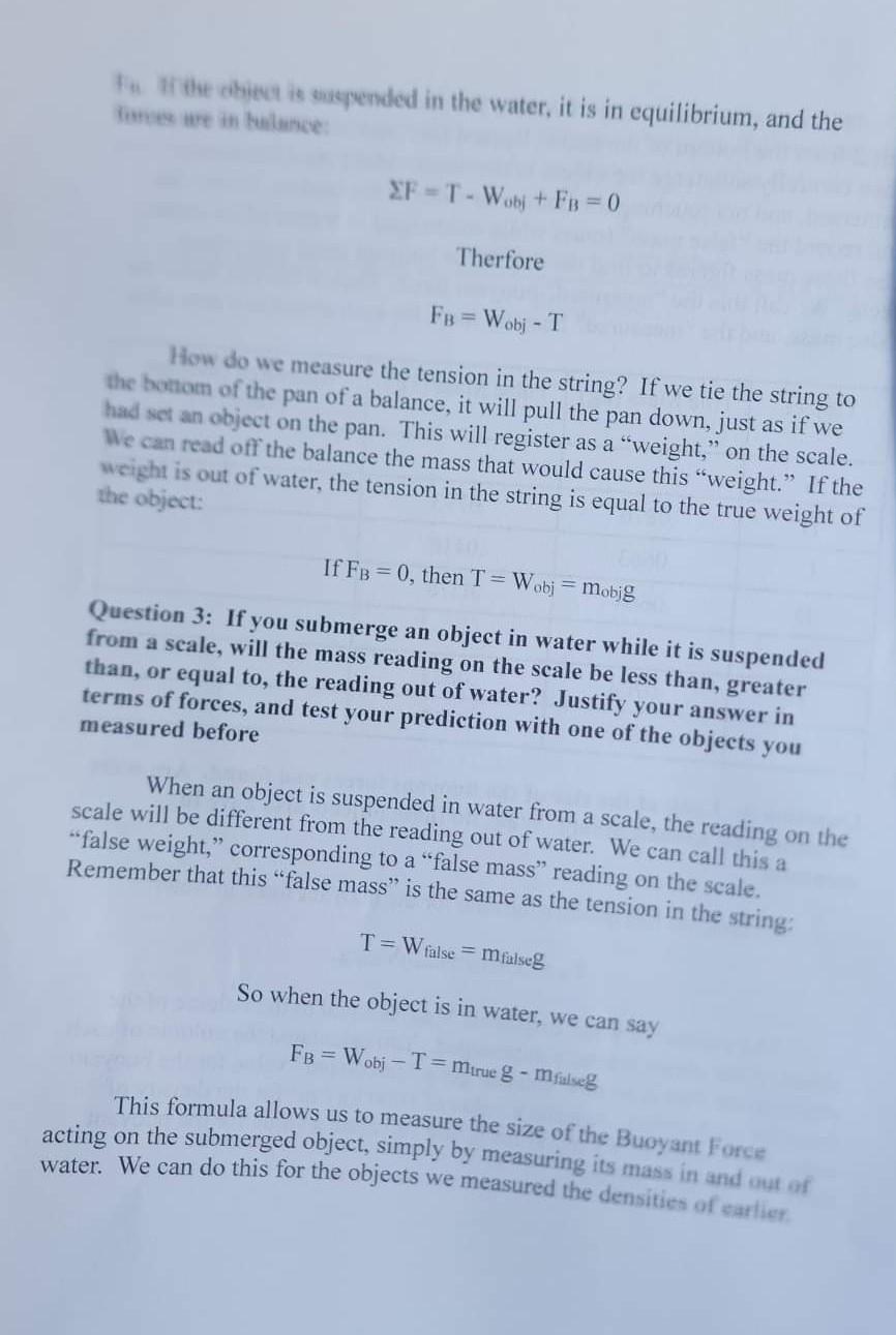 Solved Investigation: How can we identify a substance by | Chegg.com