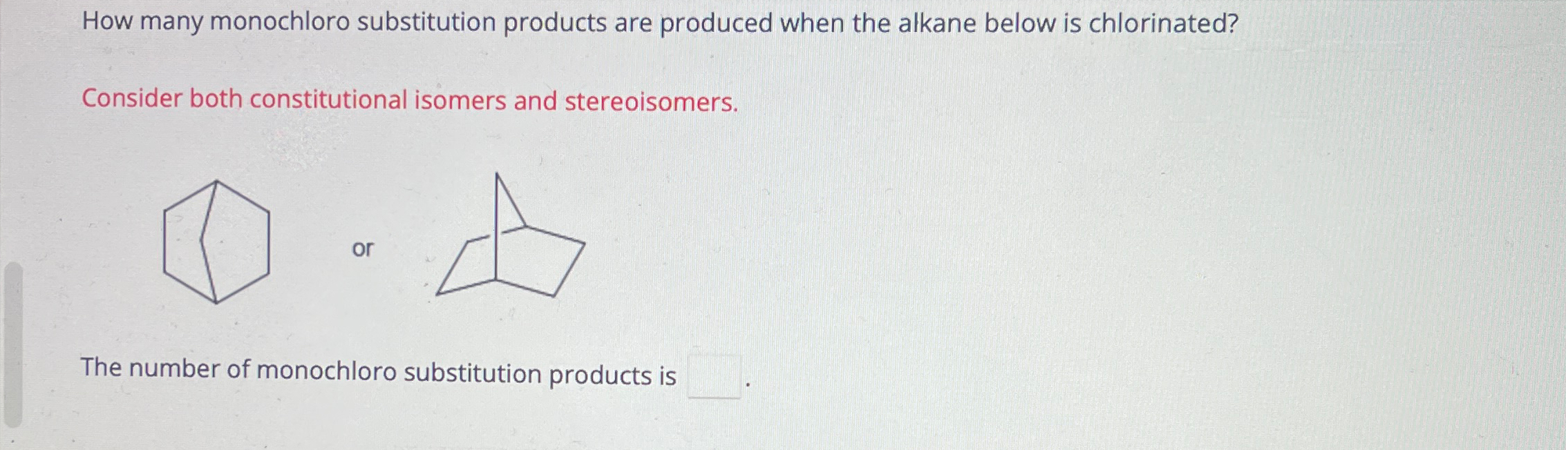 Solved How many monochloro substitution products are | Chegg.com