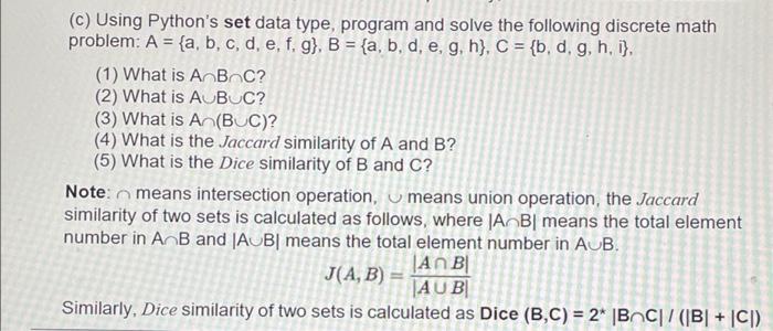 2. (a) Using Python's dictionary data type, make a | Chegg.com