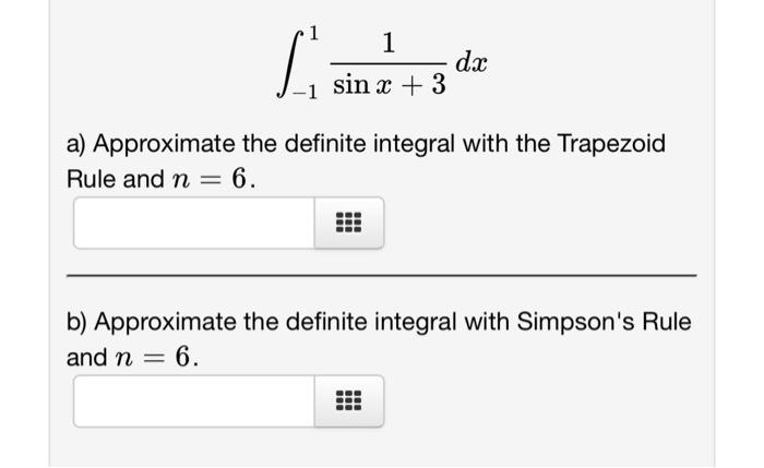 Solved (1 point) Estimate ∫08x3dx using SIMP(2) | Chegg.com