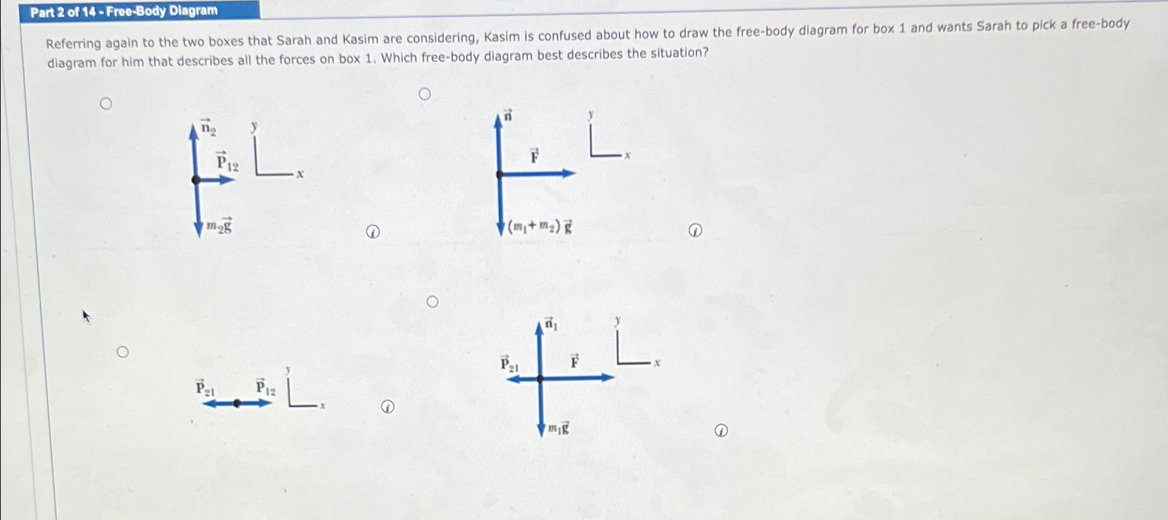 Part 2 ﻿of 14 -Free-Body DlagramReferring again to | Chegg.com