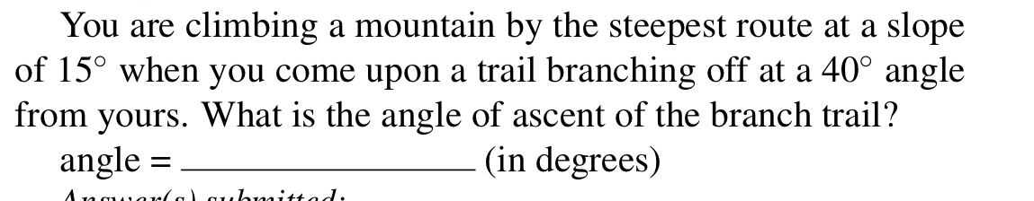 Solved You are climbing a mountain by the steepest route at | Chegg.com