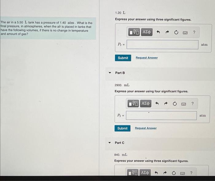 Solved Express your answer using three significant figures. | Chegg.com