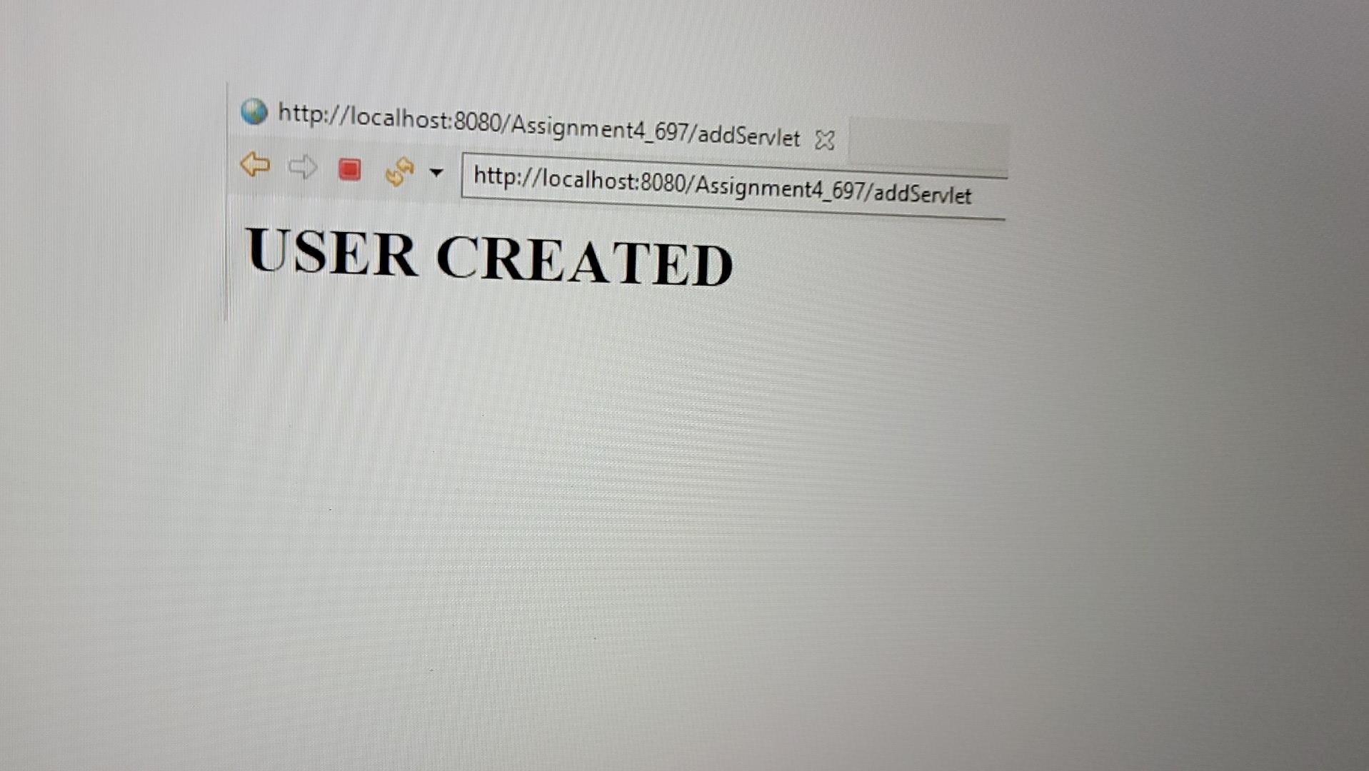Solved Create a Servlet to Enter Data to a Table in MySQL | Chegg.com