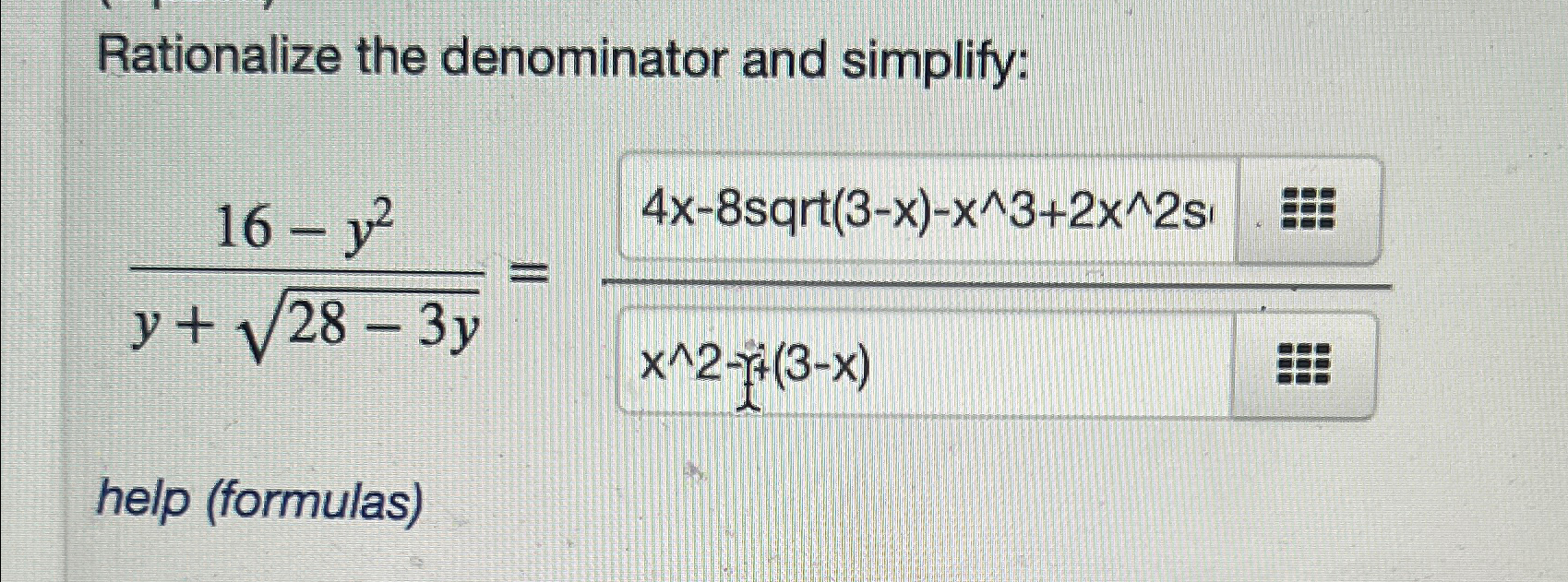 Solved Rationalize the denominator and | Chegg.com