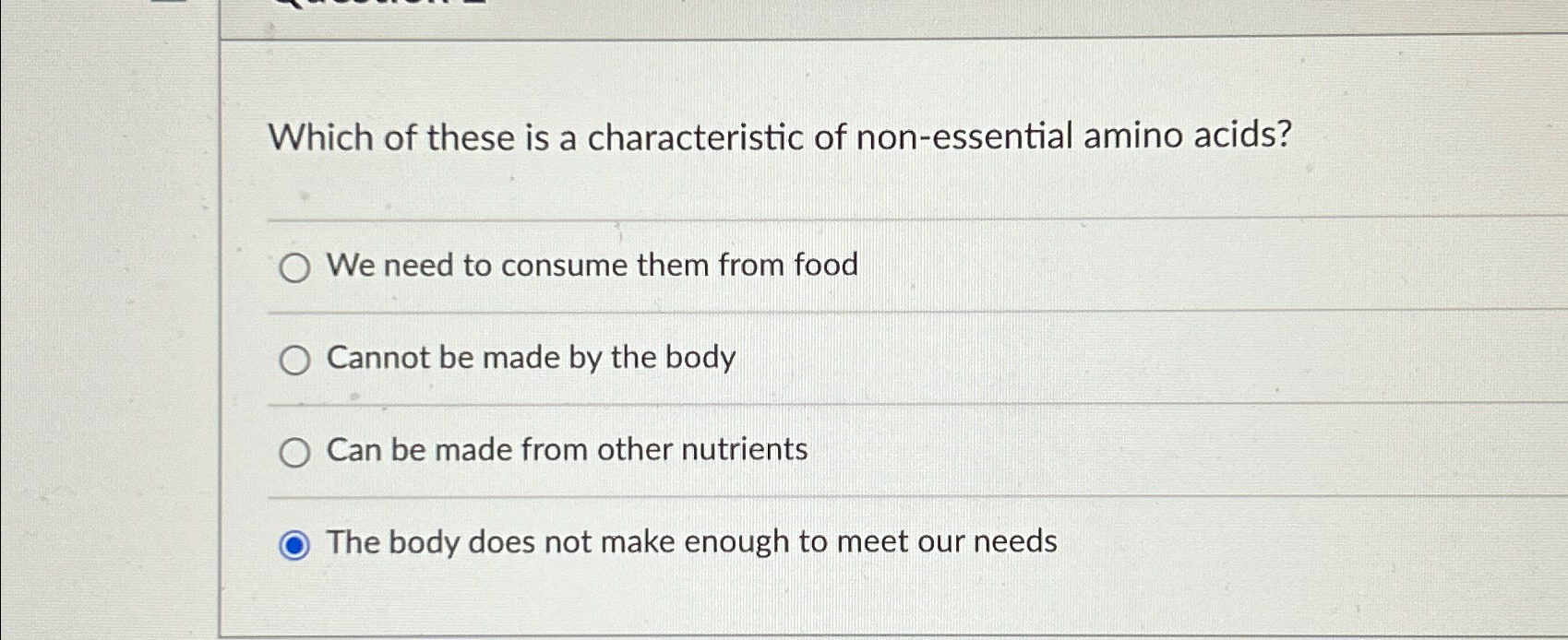 Solved Which of these is a characteristic of non-essential | Chegg.com