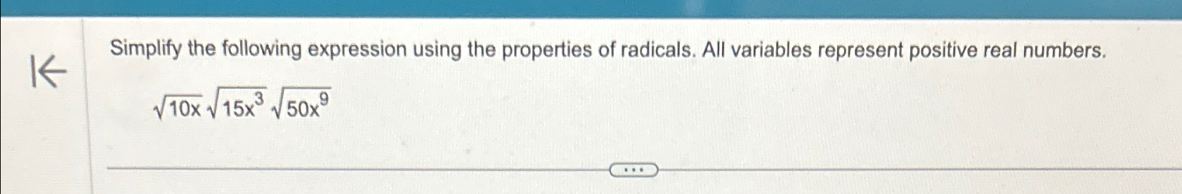 Solved Simplify the following expression using the | Chegg.com