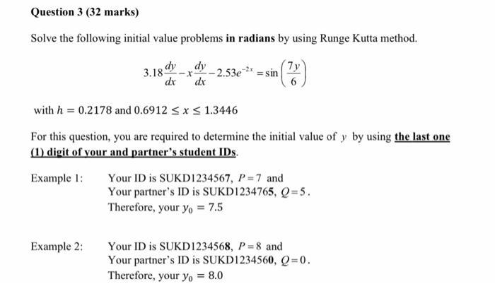 Solved subject is Computational and Numerical AnalysisLast 2 | Chegg.com