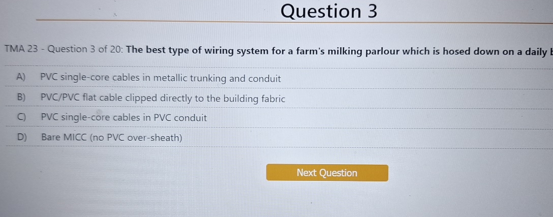 Solved Question 3TMA 23 - ﻿Question 3 ﻿of 20: The best type | Chegg.com