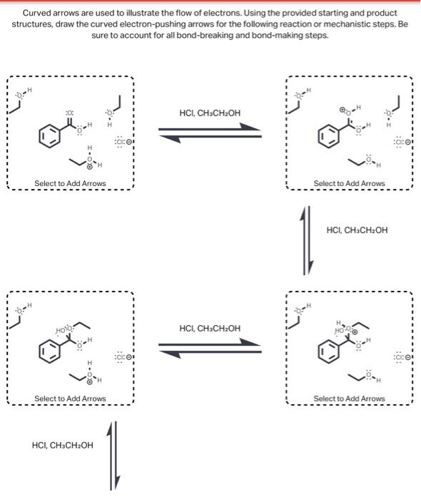 Solved Curved arrows are used to illustrate the flow of | Chegg.com