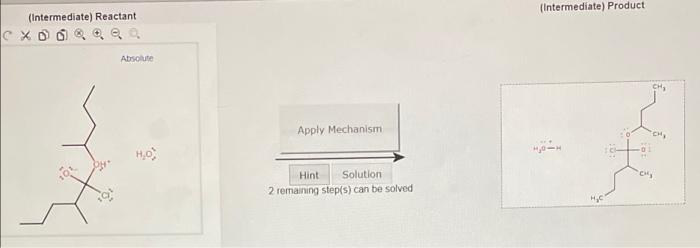 Solved (Intermediate) Product (Intermediate) Reactant | Chegg.com