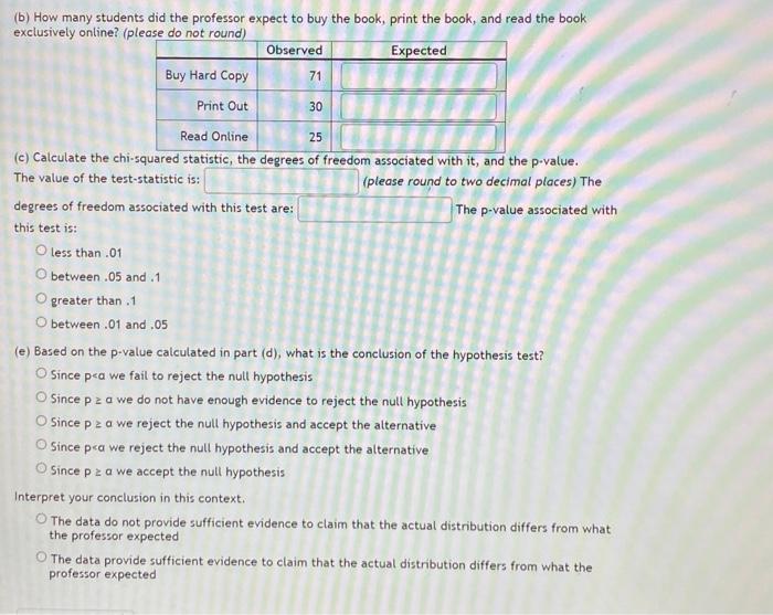 Solved 6.41 Open source textbook: A professor using an open | Chegg.com